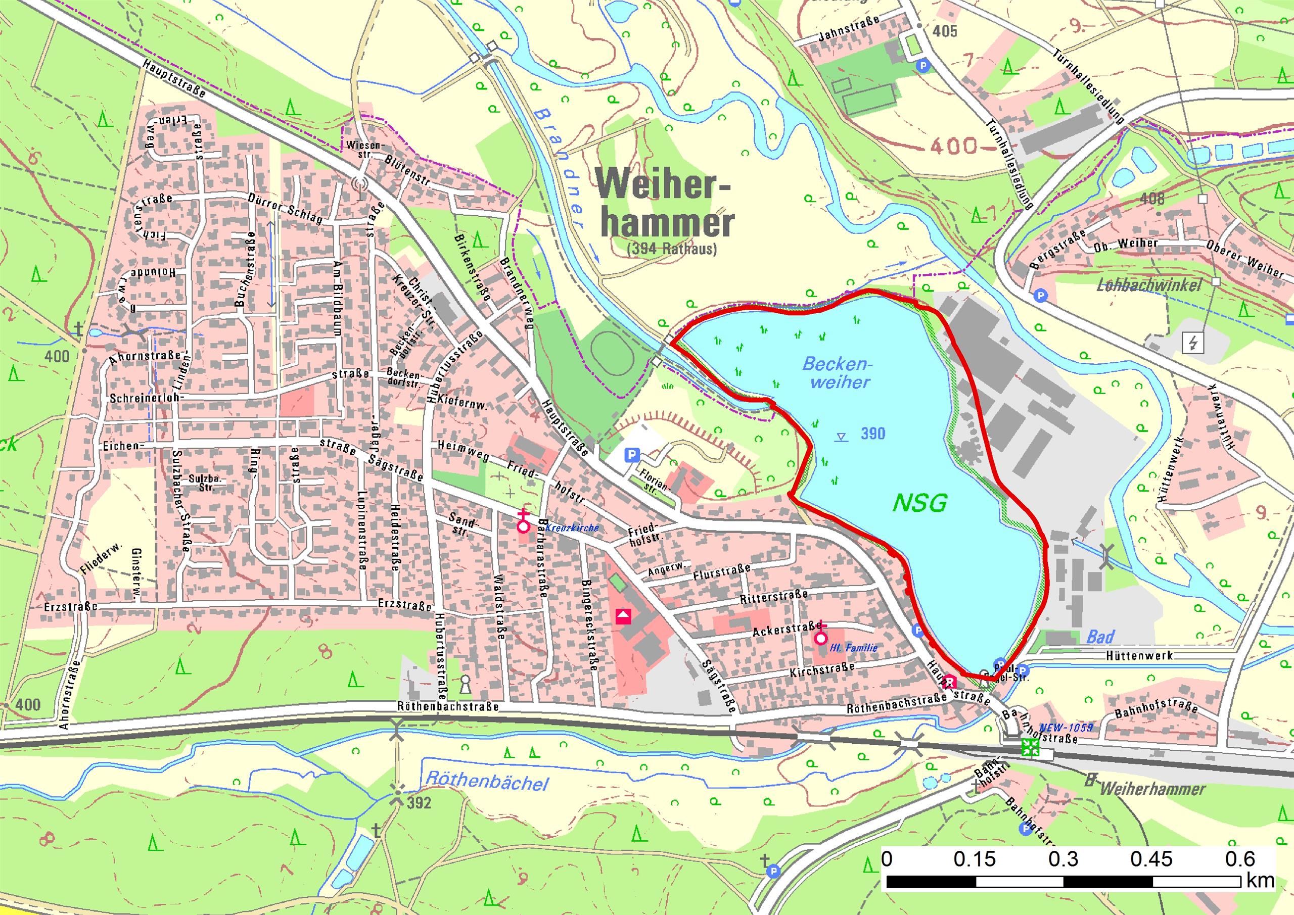 Vogelfreistätte Weiherhammer - Regierung der Oberpfalz
